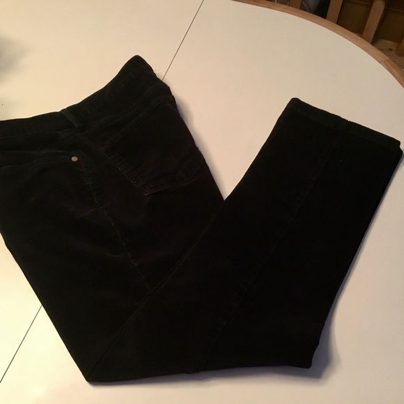Chaps | Pants & Jumpsuits | Ladies Black Corduroy Pants By Chaps Size 8 ...